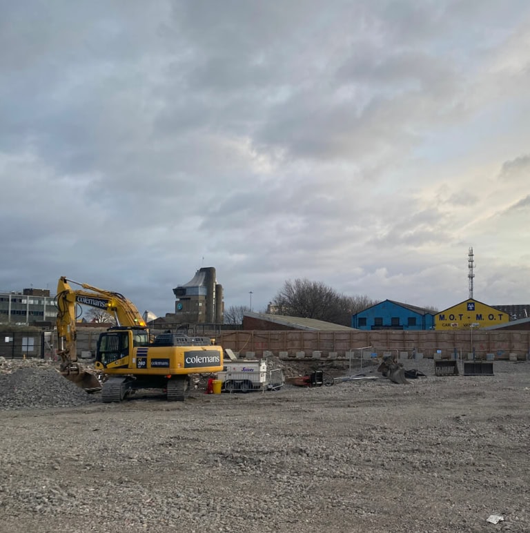 Remediation and Demolition works at Charlton Riverside - Colemans